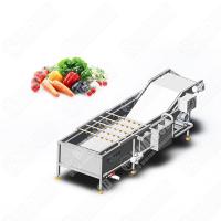 China Multi-Function Cube Commercial Shock Absorber Potatoes Apple Washing Machine for sale