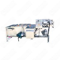 China Multi-Function Cleaner Restaurants Air Bubble Coconut Meat Crate Washing Machine for sale