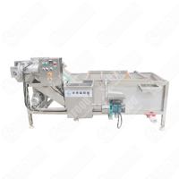 China Multifunctional Fully Automatic Restaurant Brush Type Grater Vegtable Washing Machine for sale