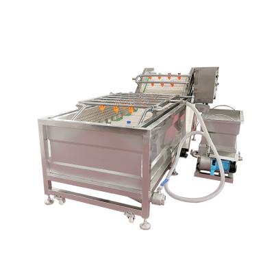 China Fresh Corn Ginger Washing And Slicing Machine Guangzhou for sale