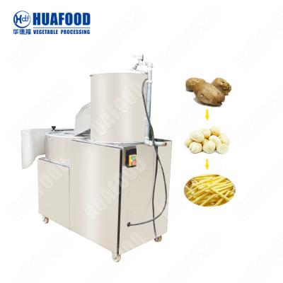 China Cheap Half Fried Fries Production Line Pear Peeler Machine Made In China for sale