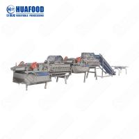 China Plastic Leaf Spinach Cutting Machine Vegetable Processing Line Made In China for sale