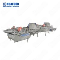 China Plastic Leaf Spinach Cutting Machine Vegetable Processing Line Made In China for sale