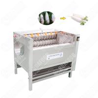 China Multi Function Sugar Cane Cleaning Machine Brusher Washing Date Machine for sale