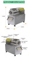 China Automatic cucumber processing machine / factory price potato finger chips machine for sale