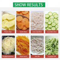China small automatic vegetable carrot cucumber onion cutting machine vegetable cutter for sale