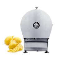 China Full automatic stainless steel lemon slicing machine for sale