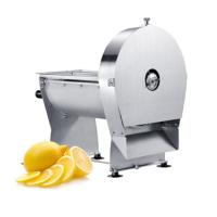 China Full automatic stainless steel lemon slicing machine for sale