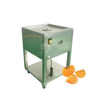 China Electric Automatic Vegetable Fruit Wax Melon Pumpkin Separating Cutting Machine for sale