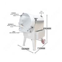 China Discounted Fully Automatic Leafy Vegetable Cutting Machine Cutter Cheap for sale