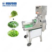 China Multi-function leafy vegetable cutter &fruit processing machine celery, cabbage,banana slicer for sale