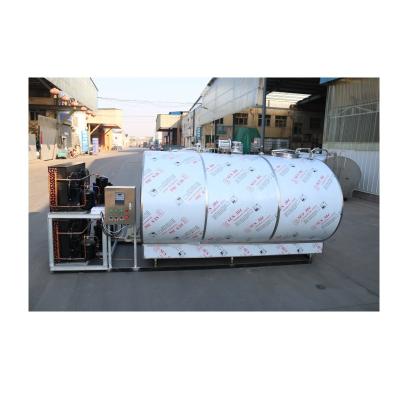 China New Design Sanitary Fermentation Beer Quick Clamp 1000 Liter Milk Cooling Tank With Great Price for sale