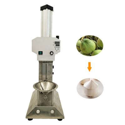 China Green Coconut Capping Machine/Semi-Automatic Coconut Opener Machine for sale