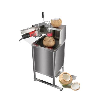 China Low Running Cost coconut top opening cutting cutter machine indonesia popular automatic coconut opener cutter for sale