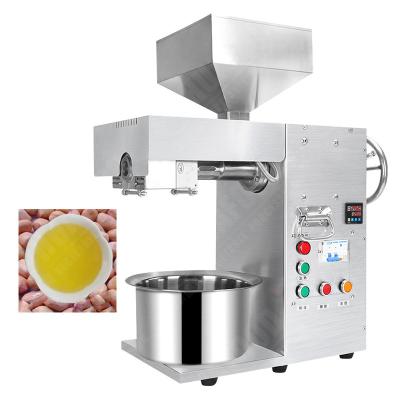 China Manufacturer Mini Auto Soybean Peanut Sunflower Seed Oil Press Machine Oil Mill For Sale for sale