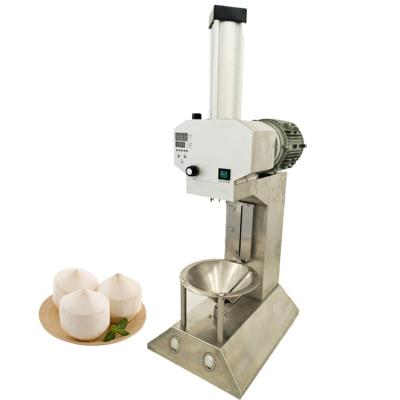 China Industrial coconut peeler automatic coconut outer coat removing husks cutter remover machine old dry coconut husk fiber machine for sale