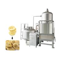 China Banana Chips Making Machine Vacuum Frying for sale