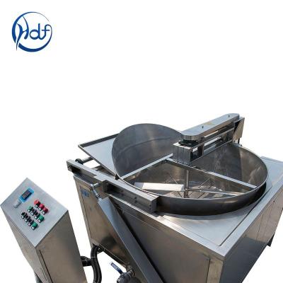 China Automatic Gas Electric Deep Fryer Potato Chips Onion Deep Frying Machine for sale