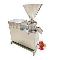 China High Efficiency Chilli Grinding Machine For Chicken Bone Butter Peanut Sauce for sale