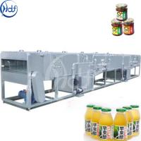 China Canned pasteurizer line beer pasteurizer line customized for sale