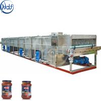 China Canned pasteurizer line beer pasteurizer line customized for sale