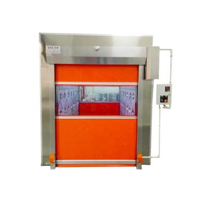 China low price air shower with rolling door for clean room for sale