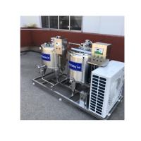 China Milk storage Fermentation cooling  pasteurization CIP cleaning Milk processing line for sale