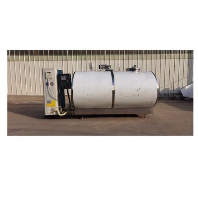 China Yogurt Milk Processing Line Cheese Making Machine Milk Cooling Storage Tank 5000L 220V/50HZ 36rpm/min Hongyang Provided 1.5 Kw for sale