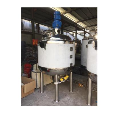 China Galvanized Drinking Water Tank Fertilizer Glue Vacuum Reactor Seed Fermenter for sale