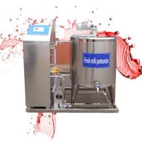 China Milk Machine 100 Liters Pasteurizer Milk Small Pasteurizer for sale