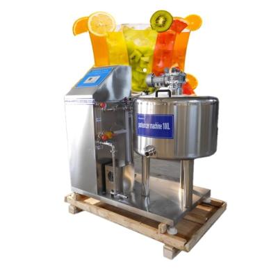 China Juice Yogurt Cow Milk Pasteurization Pot Juice Pasteurizing Machine With Cooling System for sale