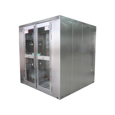 China CE Certificate Modular Clean Room Air Clean Equipment Stainless Steel Air Shower Room for sale