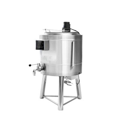 China 100L/200L ice cream pasteurization machine milk pasteurizer with intelligence control for sale