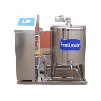 China Manual Low MOQ Pasteurizer Milk Used Food Factory for sale