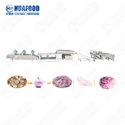 China Heavy Duty Salad Washing Machine Fully Automated Fruit And Vegetable Assembly Line for sale