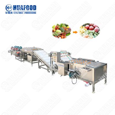 China Easy Operation Industry Ultrasonic Fruit Processing Line Mushroom Washing for sale