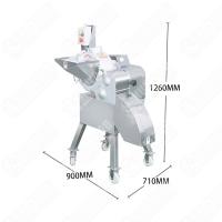 China mini vegetable cutter table type fruit cutting machine for sale