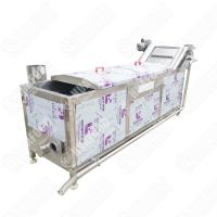China Central kitchen solutions automatic IQF cabbage sweet corn wash blanch line fruit vegetable processing machine for sale