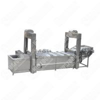 China Central kitchen solutions automatic IQF cabbage sweet corn wash blanch line fruit vegetable processing machine for sale