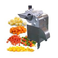 China Industrial Multifunction vegetable cutting machine / vegetable cube cutting machine / vegetable chopper machine for sale