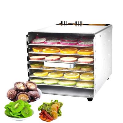 China Commercial stainless steel dried dry food dehydrator home egg tea industrial tray dryer solar dehydrated vegetable machine price for sale