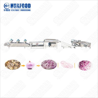 China Professional Potato Cleaning Line Leafy Vegetables Lettuce Processing Line With Low Price for sale