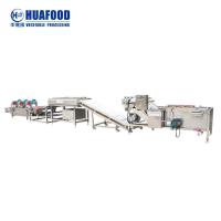 China Industrial Bubble Washing Machine Vegetable and Fruit Processing Line for Salad Vegetable Dehydrator for sale