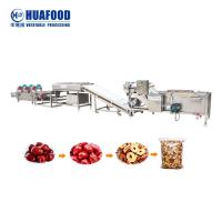 China Industrial Bubble Washing Machine Vegetable and Fruit Processing Line for Salad Vegetable Dehydrator for sale
