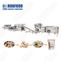 China Fruit and vegetable washing cleaning/waxing/drying/sorting machine line for sale