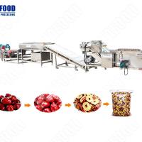 China High quality fruit and vegetable washing processing line root leaf vegetable washing machine line for sale