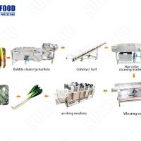 China Automatic Salad Vegetable Processing Line for sale