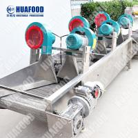 China Vegetables Processing Line Automatic Air Bubble Fruits Washing Machine Pumpkin Grape Washer for sale