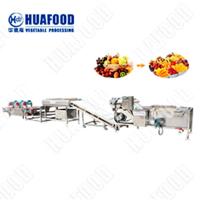 China Vegetables Processing Line Automatic Air Bubble Fruits Washing Machine Pumpkin Grape Washer for sale