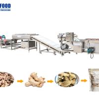 China widely popular vegetable cleaning line for sale